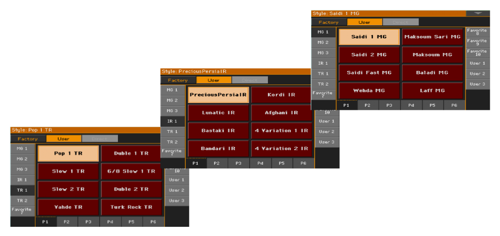 Pa4X ORIENTAL – Korg Middle East